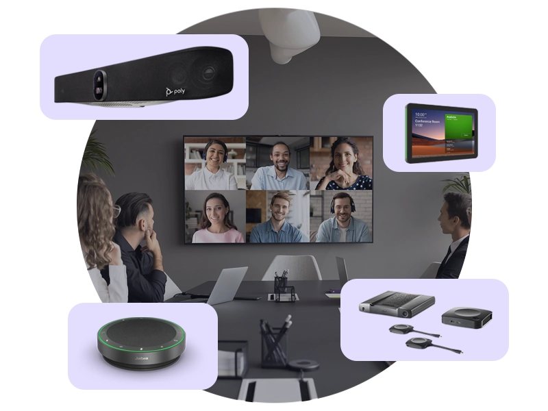 Tout le matériel pour des salles de réunion plus performantes